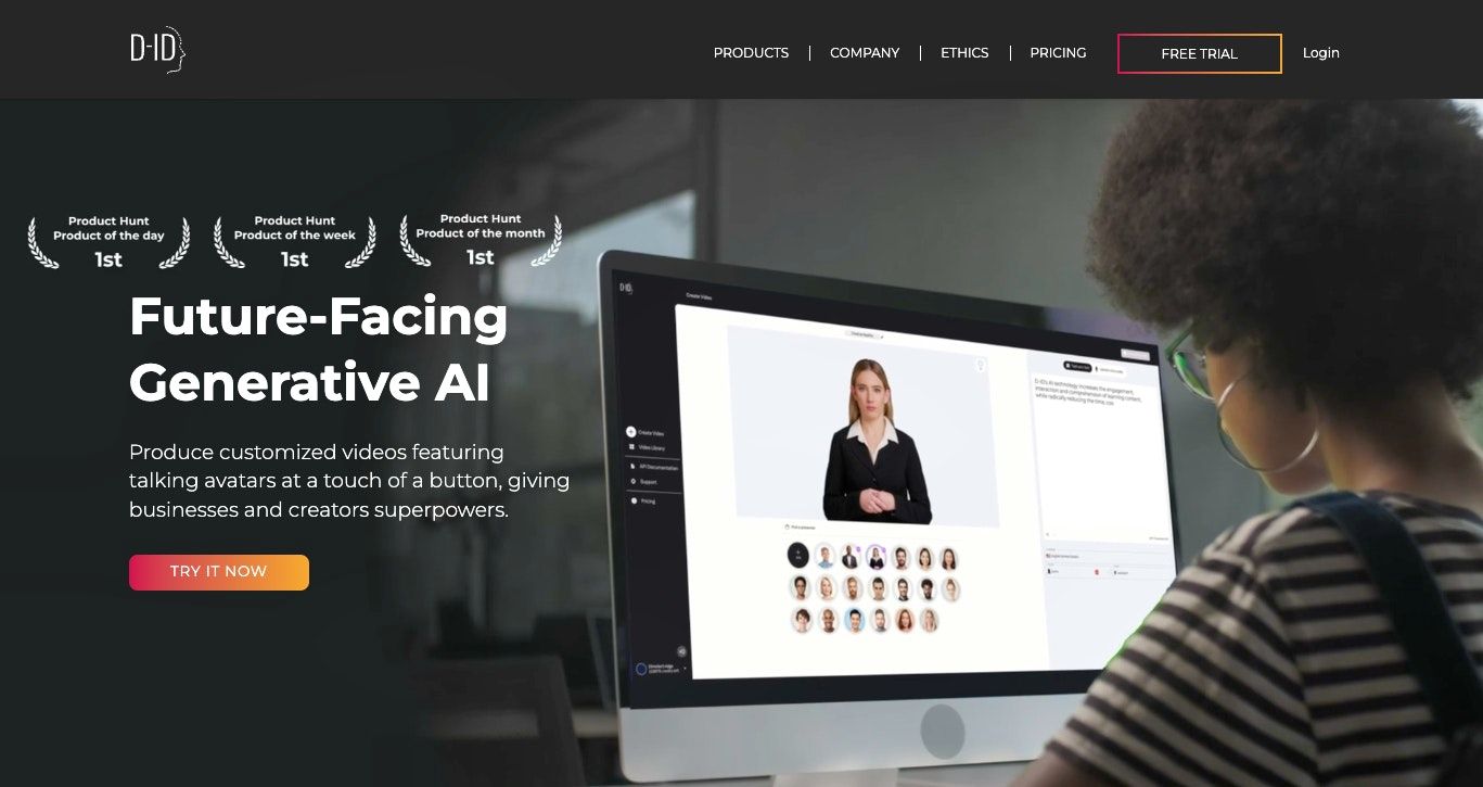 D-ID: Transforming Digital Content with Generative AI