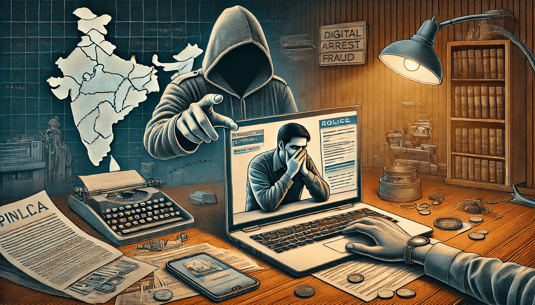 The Rise Of Digital Arrest Scams In India