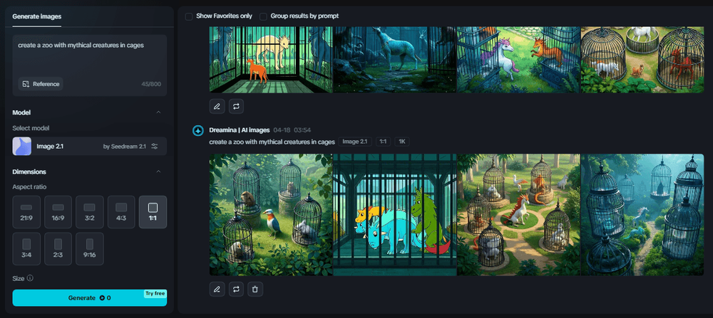 Forgotten Zoos: Designing Exhibits for Extinct Mythical Animals