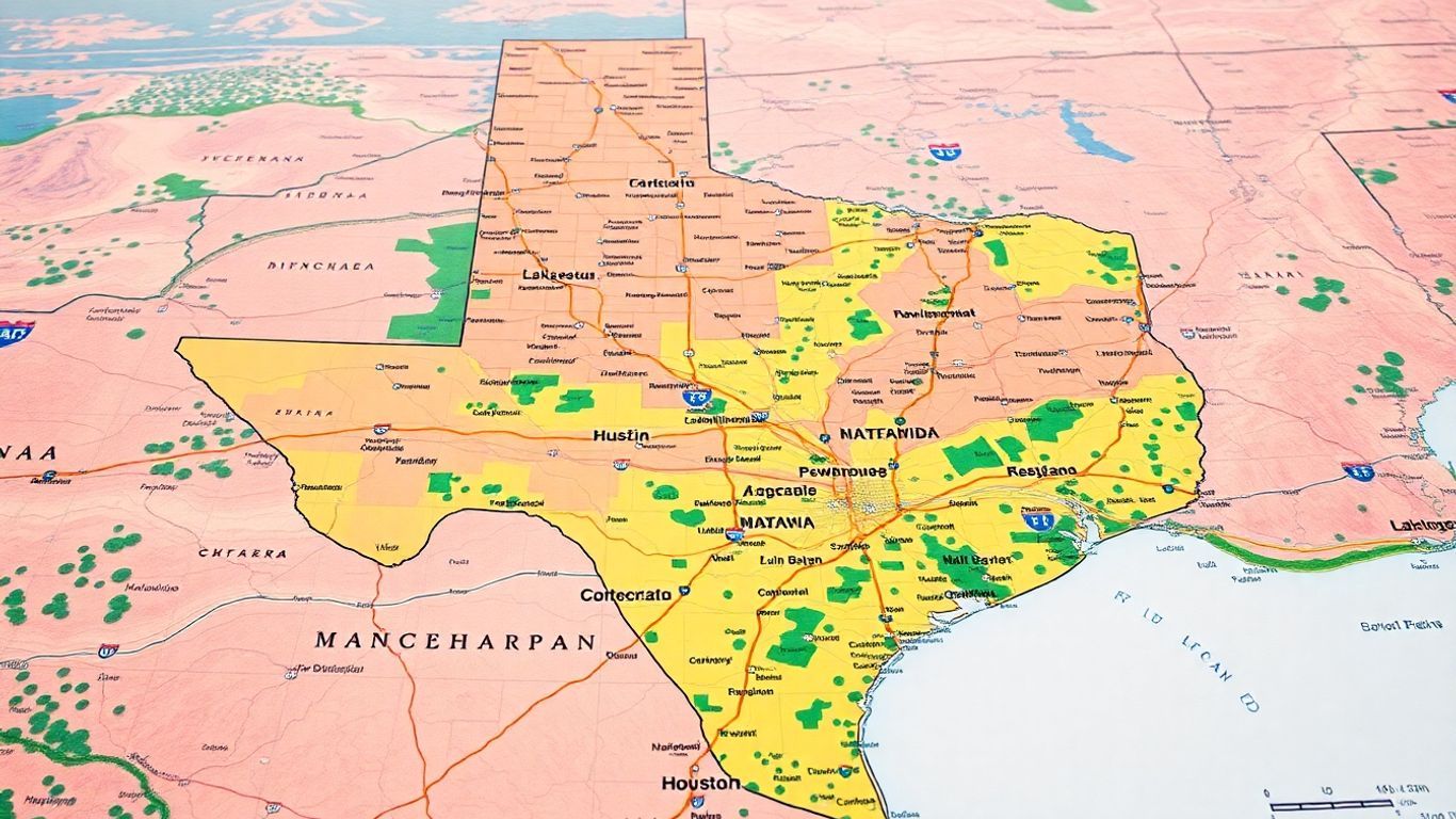 citiesabc | Explore the Lone Star State: An Interactive Texas Map with ...